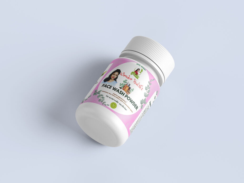 Organic Face wash powder - Wonder Health